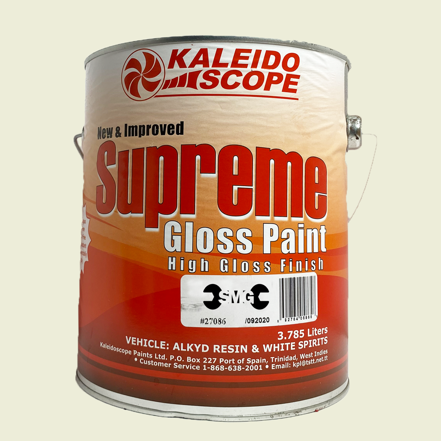 Kaleidoscope Supreme Emulsion Paint Gallon • Samaroo's Materials ...