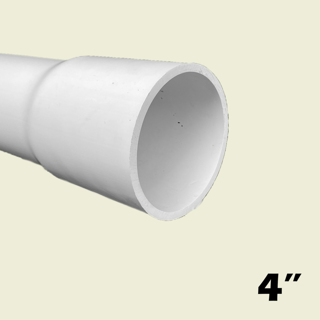 4″ SCH 40 PVC Pipe • Samaroo's Materials & General LTD
