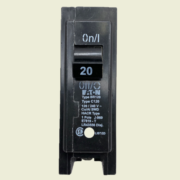 20A Single Pole Full Size Breaker • Samaroo's Materials & General LTD