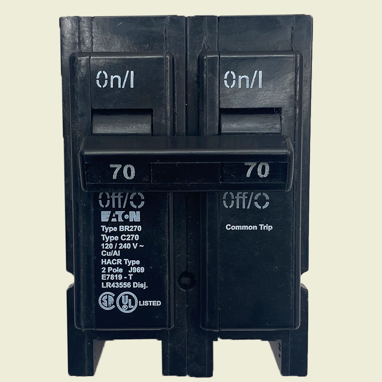 70A Double Pole Full Size Breaker • Samaroo's Materials & General LTD