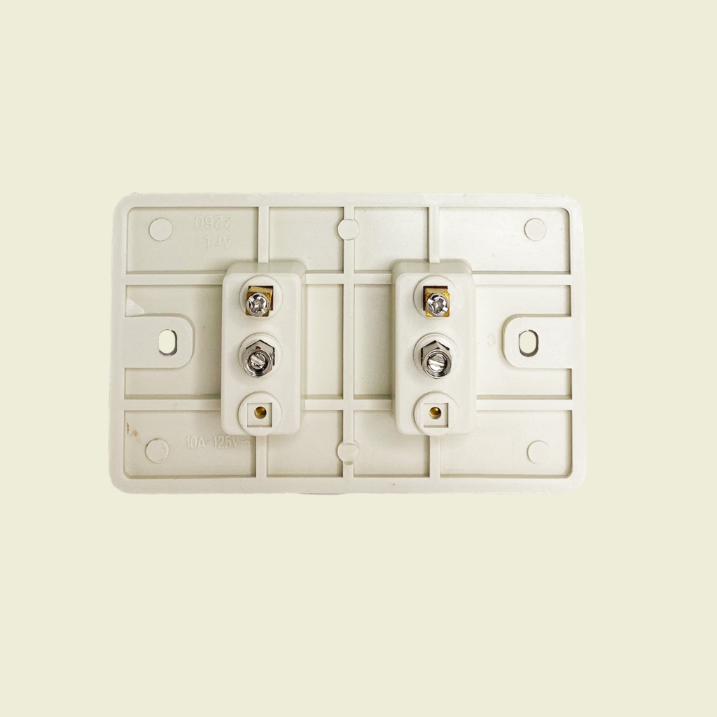 2×4 Switch Cover Plate 2 Gang • Samaroo's Materials & General LTD