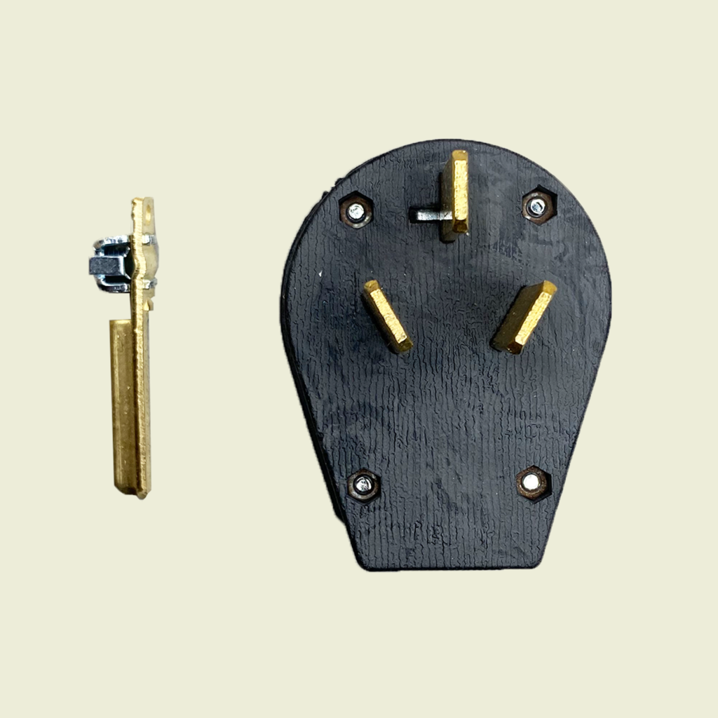 Fimex 30/50A Angled 3 Pin Heavy Male Plug • Samaroo's Materials ...