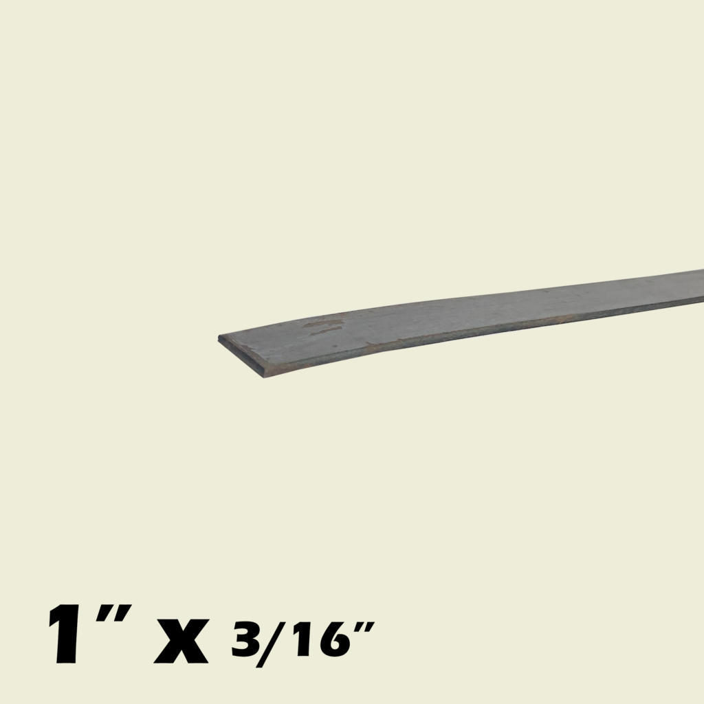 Flat Steel 1″ (⅛”, ³⁄₁₆”, ¼”) • Samaroo's Materials & General LTD