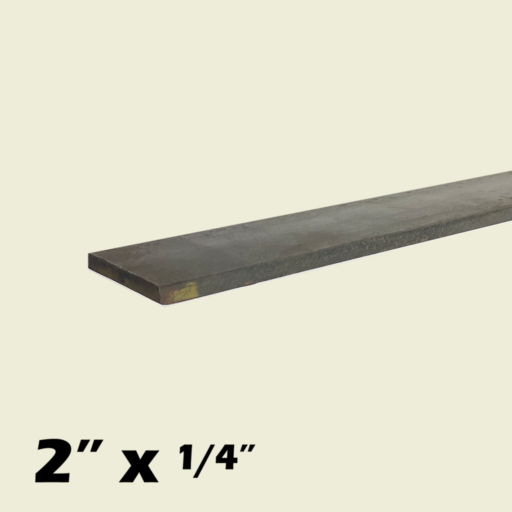 Flat Steel 2″ (⅛”, ³⁄₁₆”, ¼”) • Samaroo's Materials & General LTD