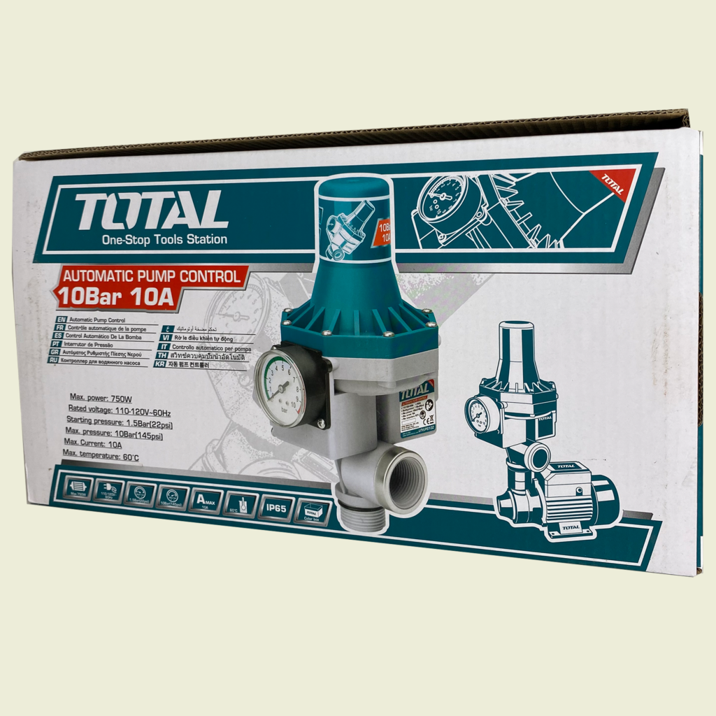 Total Automatic Pump Control Smart Head 10Bar • Samaroo's Materials ...