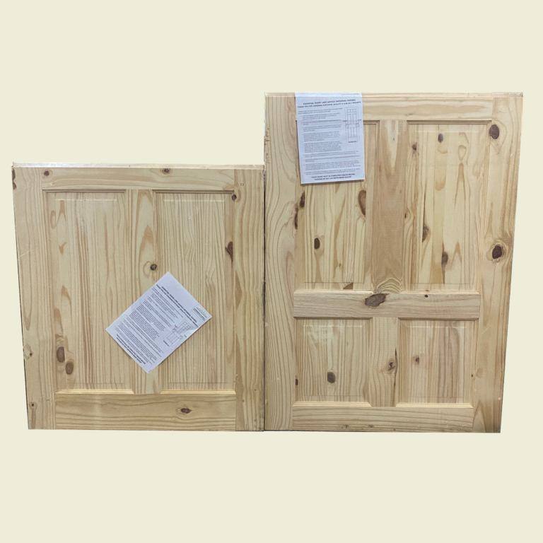 32″ x 80″ IBI Wood Panel Kitchen Half Doors • Samaroo's Materials ...