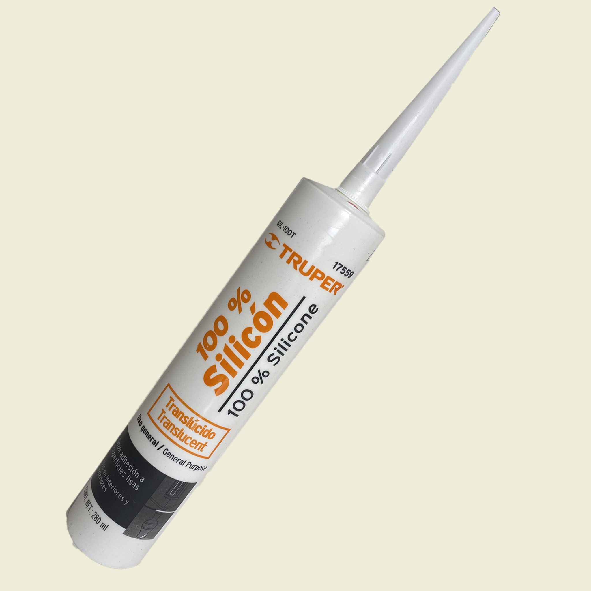 Truper 100% Clear Silicone Cartridge • Samaroo's Materials & General LTD