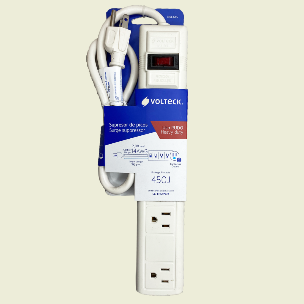 Volteck 450J Heavy Duty Surge Suppressor • Samaroo's Materials ...