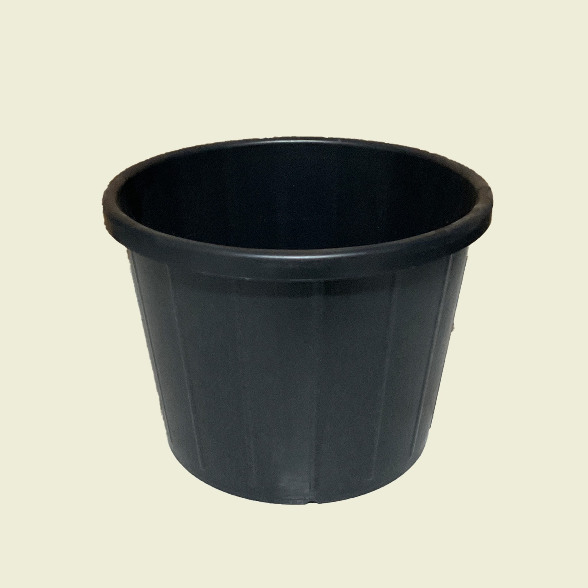 Black Heavy Duty Plastic Pot • Samaroo's Materials & General LTD