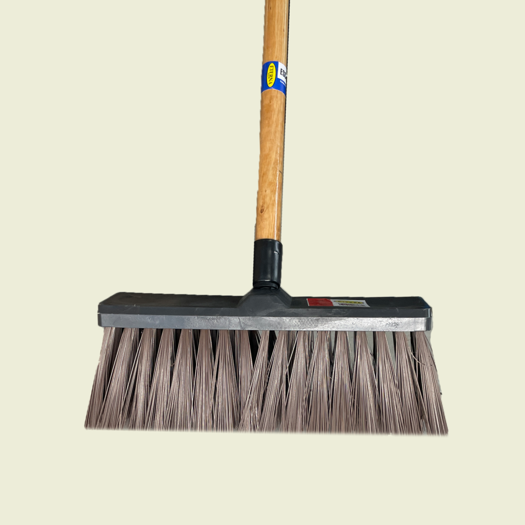 Eterna Brown Hard Broom • Samaroo's Materials & General LTD