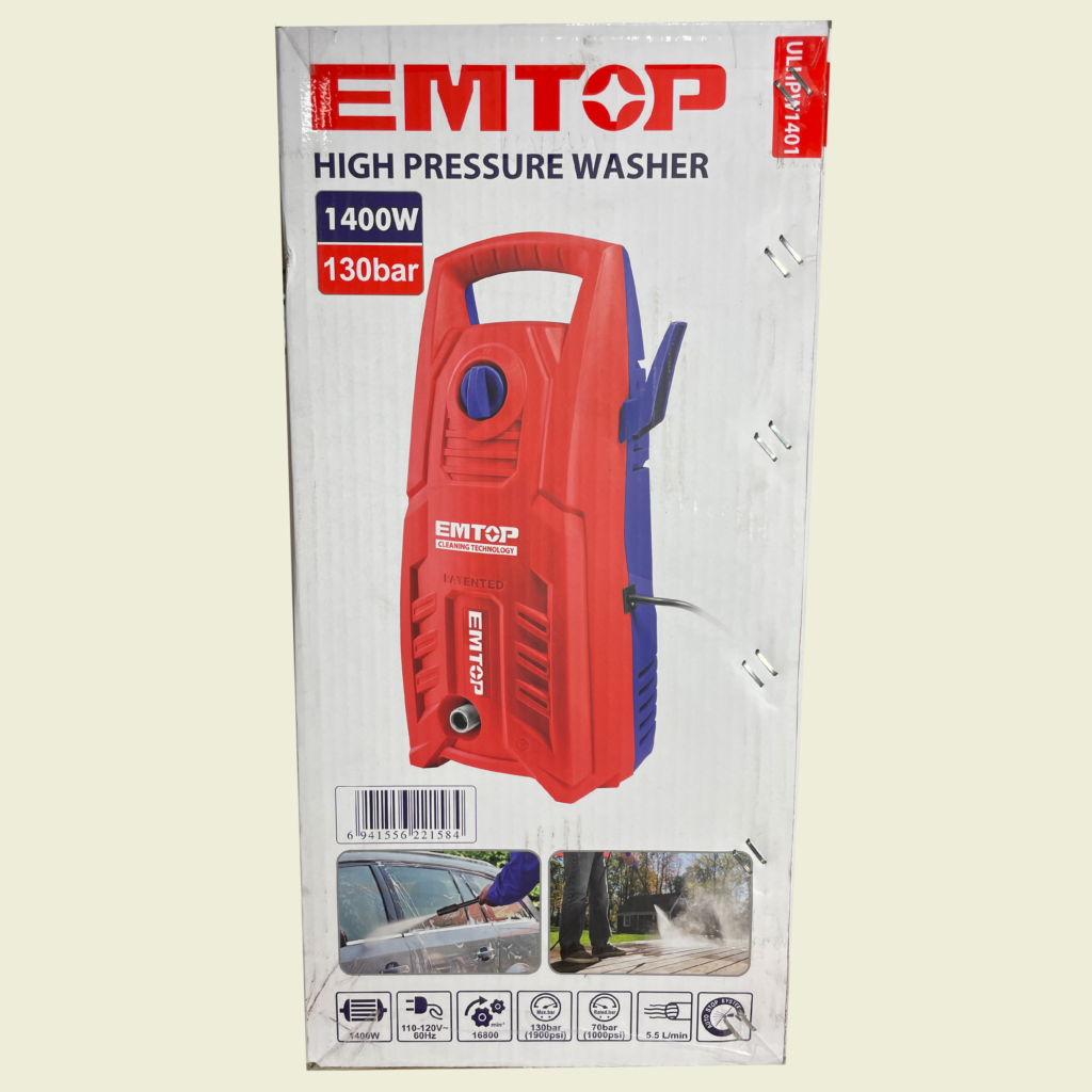 Emtop High Pressure Washer • Samaroo's Materials & General LTD
