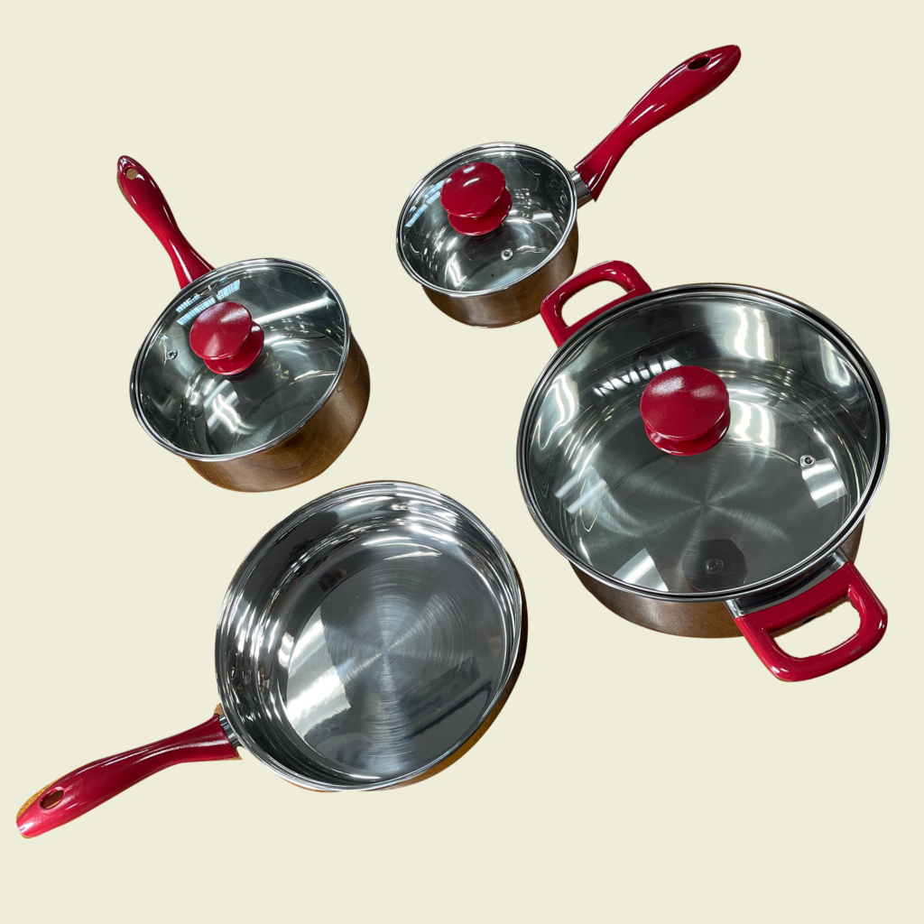 Gibson Home 7 Piece Cookware Set • Samaroo's Materials & General LTD