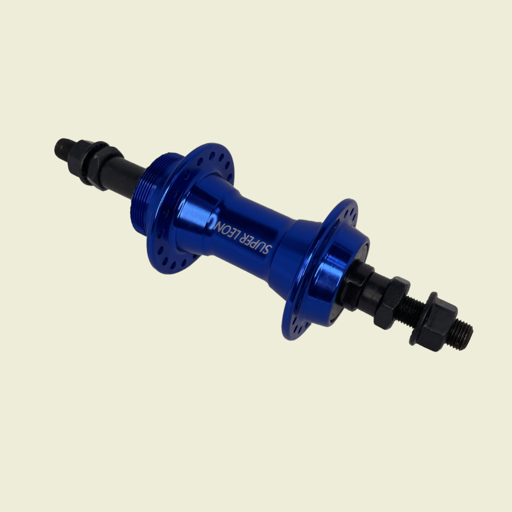 Blue Bike Axle (Rear) • Samaroo's Materials & General LTD