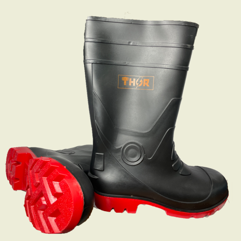 Thor Tall Rubber Boots Red • Samaroo's Materials & General LTD