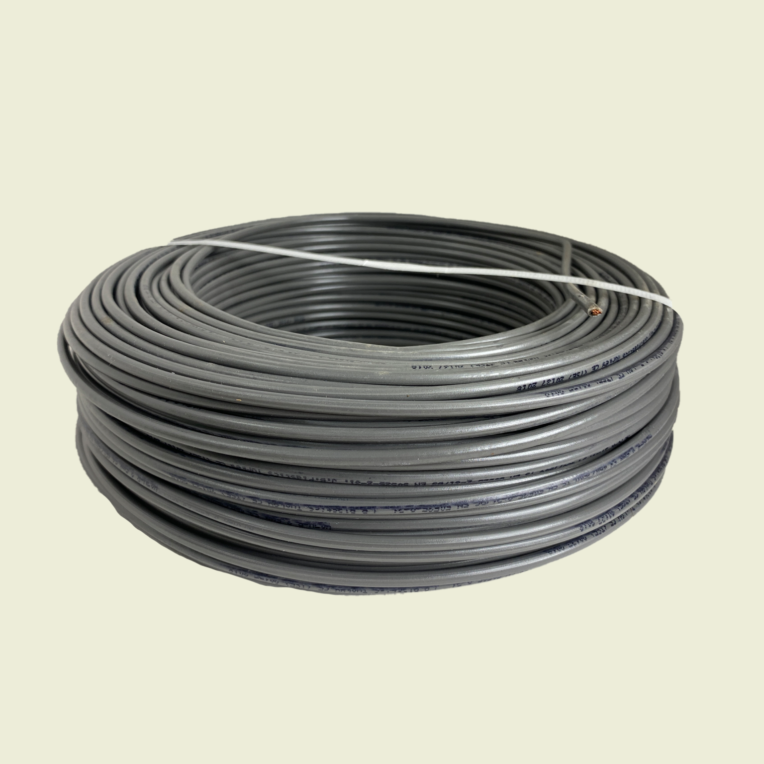 2.5mm Grey Single Core Wire • Samaroo's Materials & General LTD