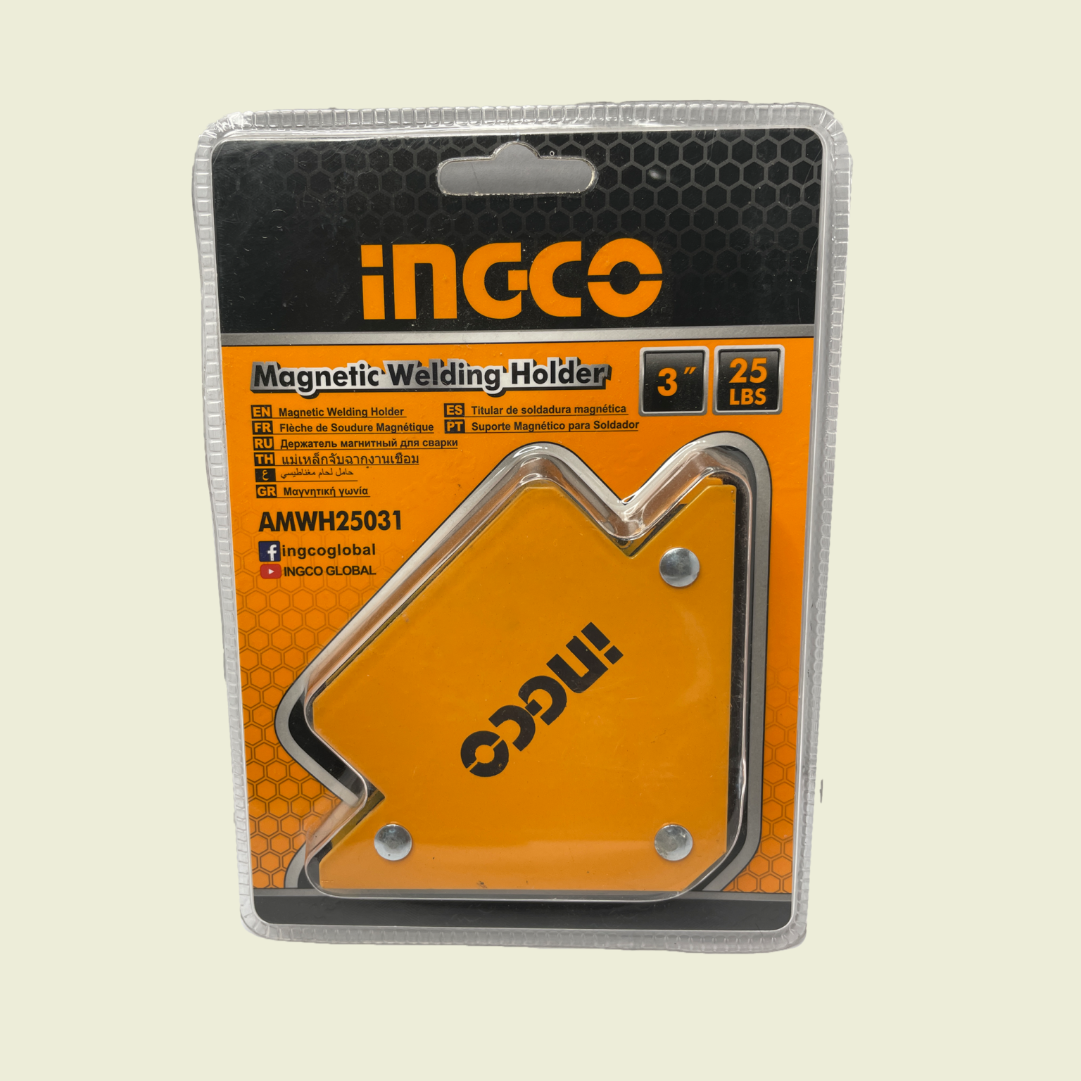 Ingco 3″ Welding Magnet • Samaroo's Materials & General LTD