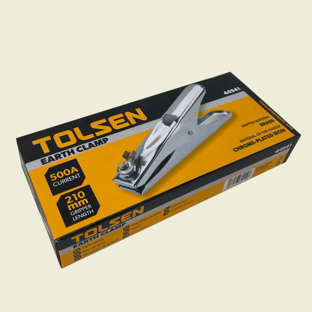 Tolsen 500A Earth Clamp • Samaroo's Materials & General LTD