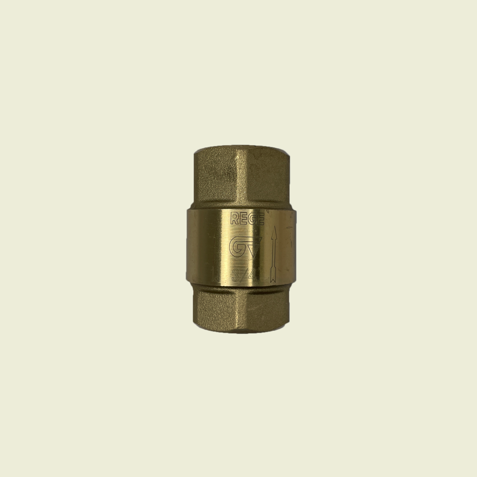Genebre Brass Spring Check Valve ¾” • Samaroo's Materials & General LTD