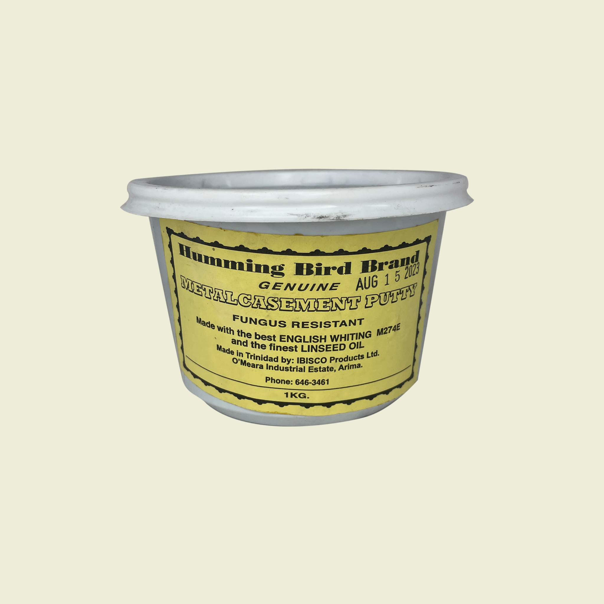 Humming Bird Metal Casement Putty 1kg • Samaroo's Materials & General LTD