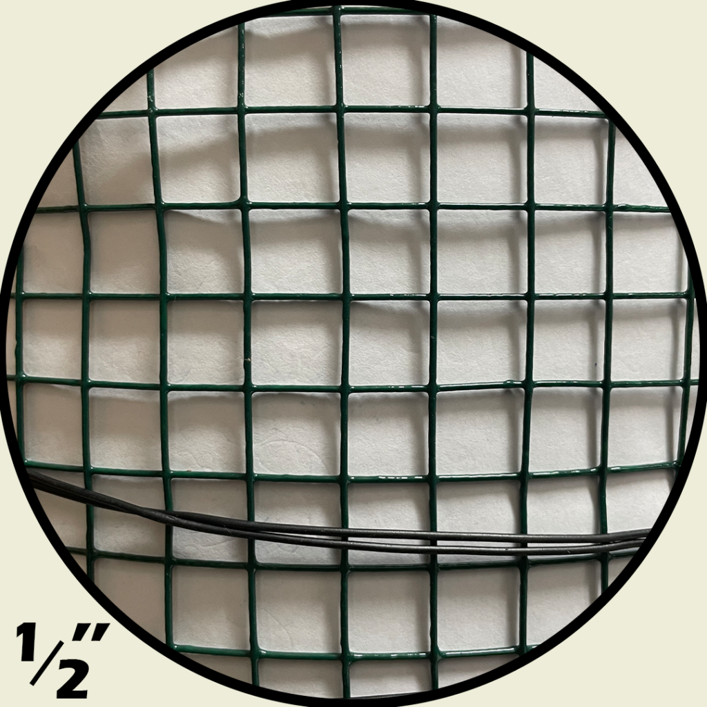 ½” x ½” x 3′ x 19g Coated Wire Mesh 1yrd • Samaroo's Materials ...