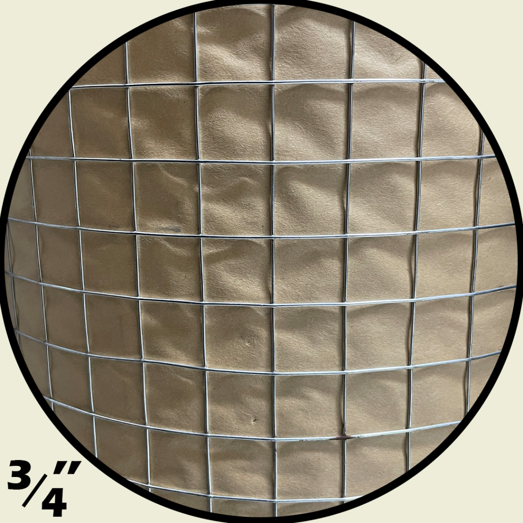 ¾” x ¾” x 3′ x 19g Wire Mesh 1yrd • Samaroo's Materials & General LTD
