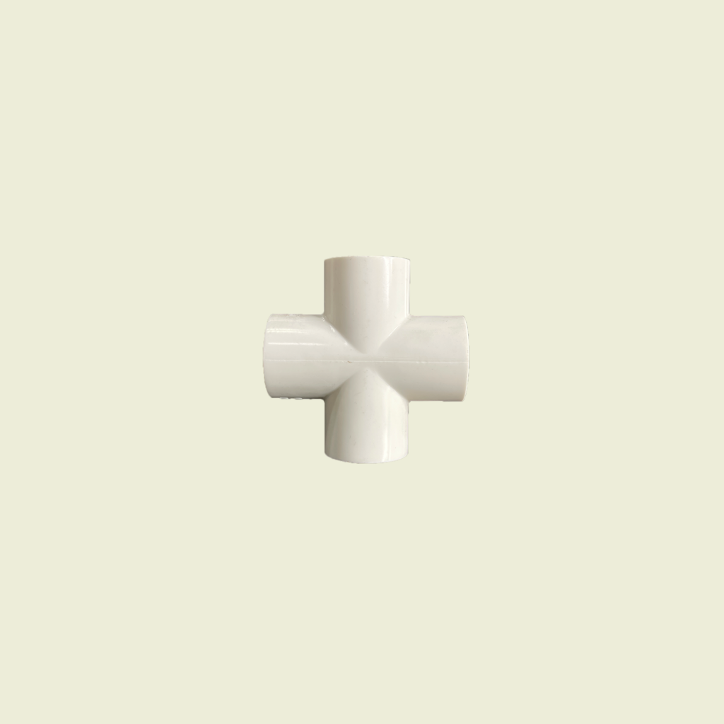 PVC Cross-Tee (½”, ¾”, 1″, 1½”, 2″) • Samaroo's Materials & General LTD