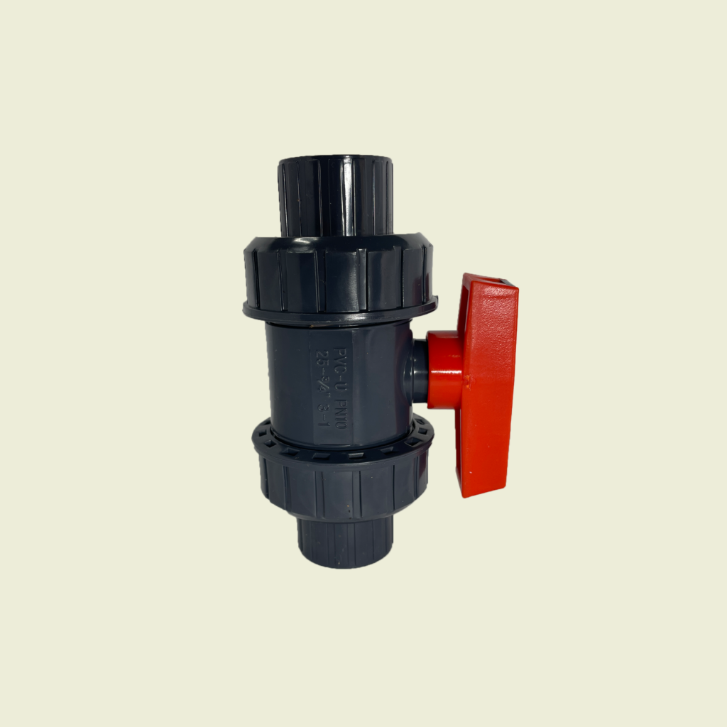 PVC Union Ball Valve (½”, ¾”, 1″) • Samaroo's Materials & General LTD