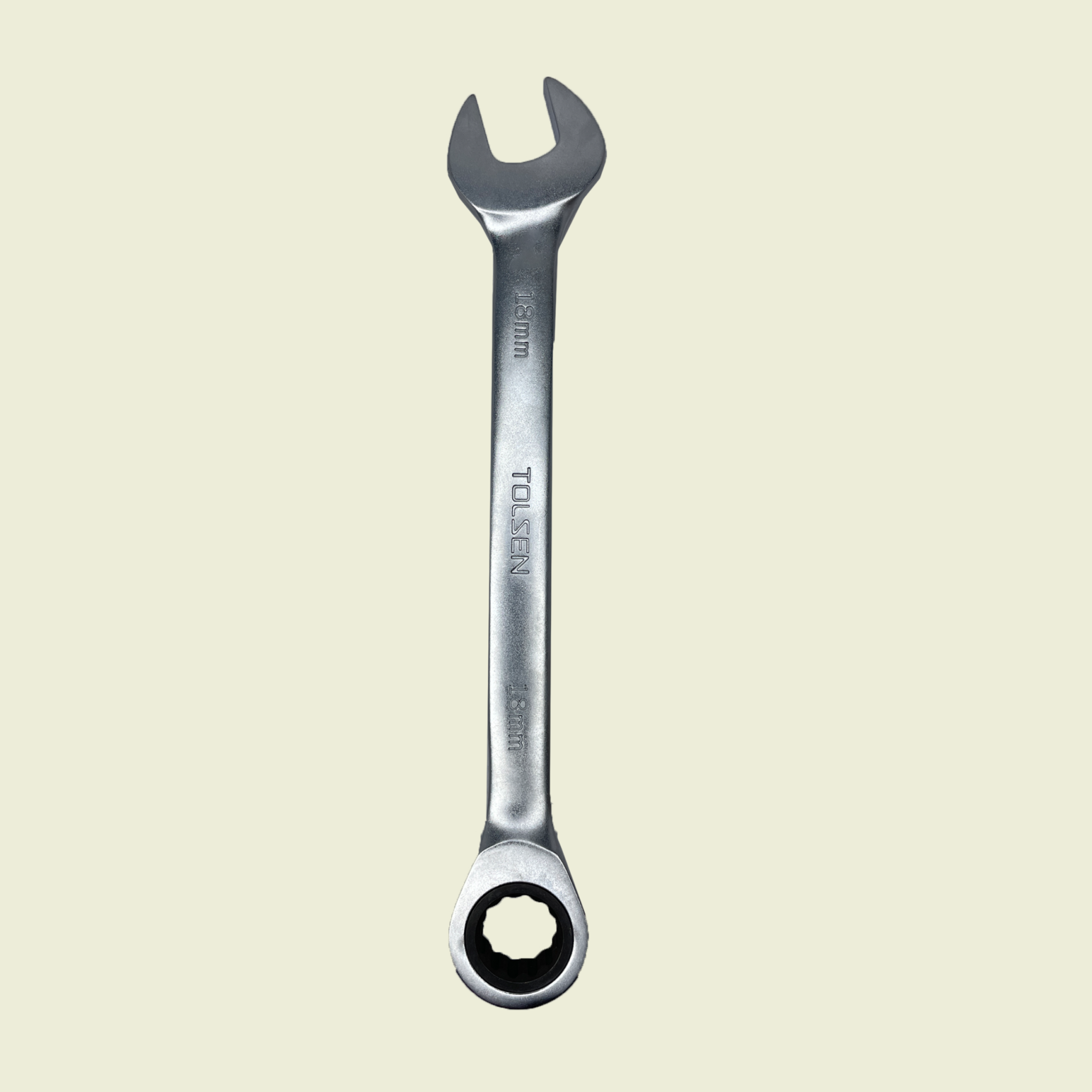 Tolsen 18mm Ratchet Combination Spanner • Samaroo's Materials & General LTD
