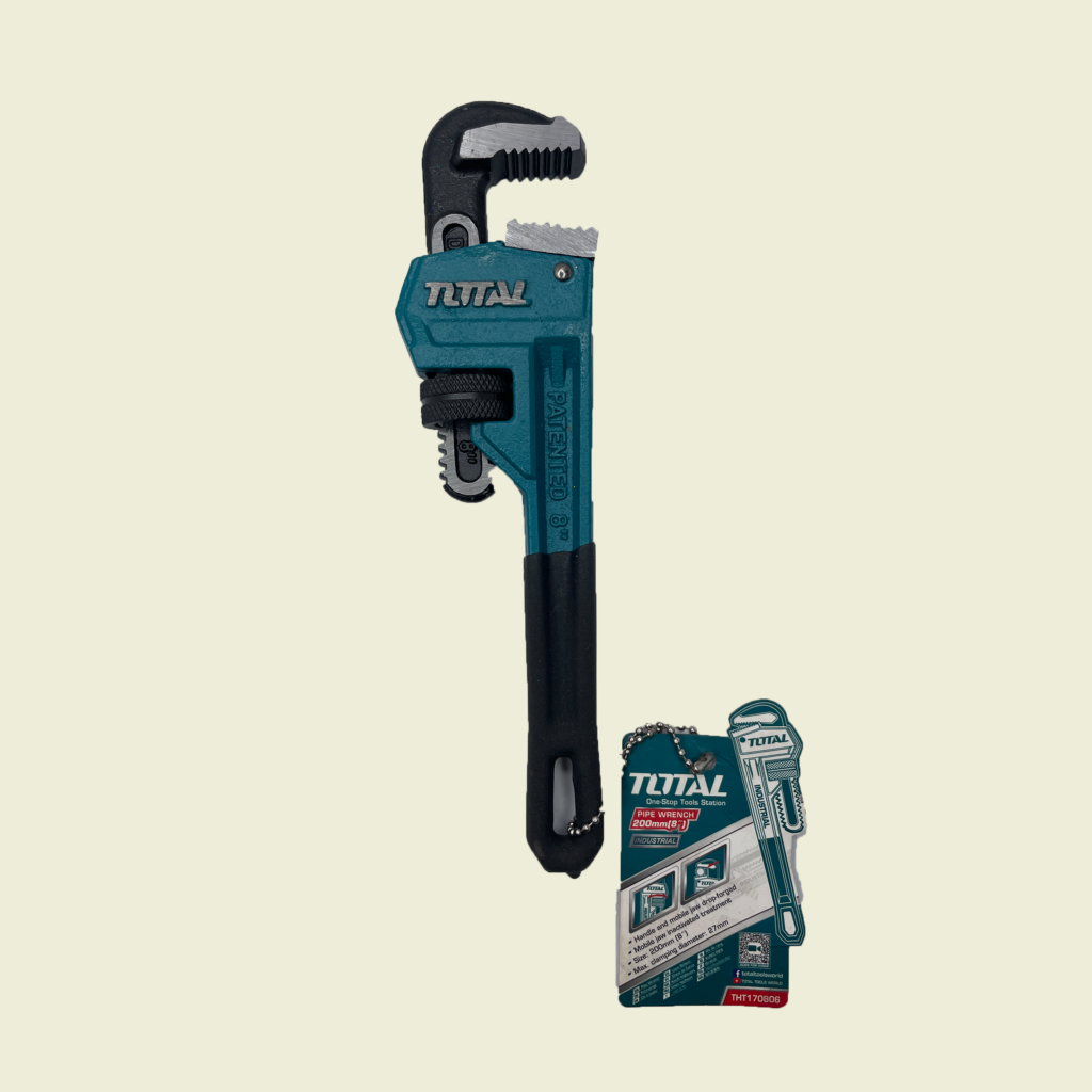 Total 8″ Industrial Pipe Wrench • Samaroo's Materials & General LTD