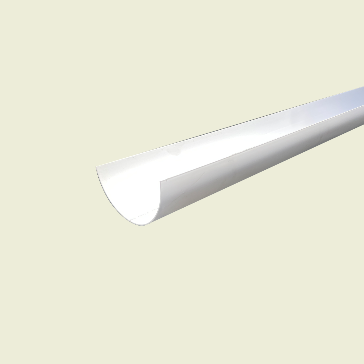 6″ Round PVC Guttering • Samaroo's Materials & General LTD