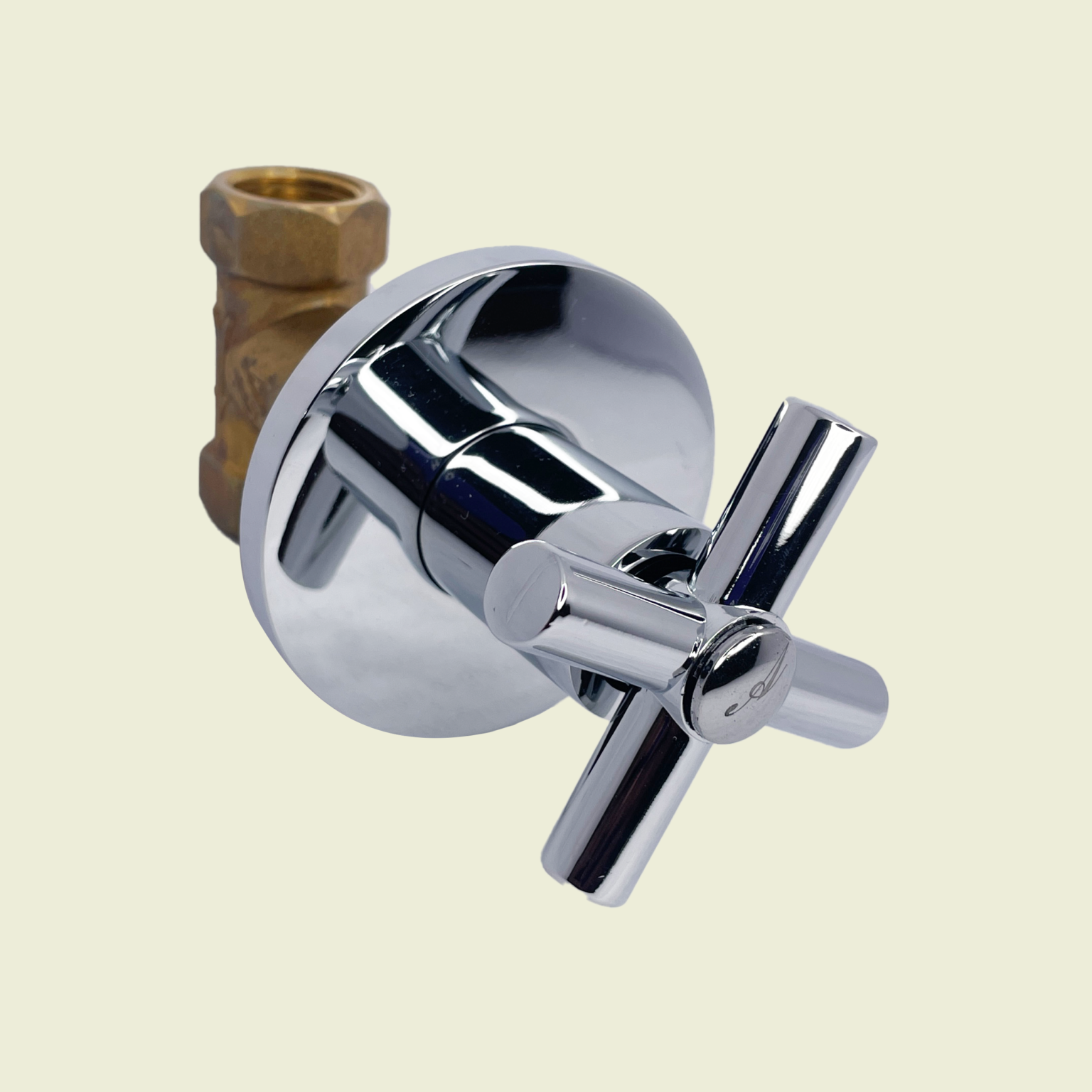 Aquarius Polished Chrome Concealed Cold Tap • Samaroo's Materials ...