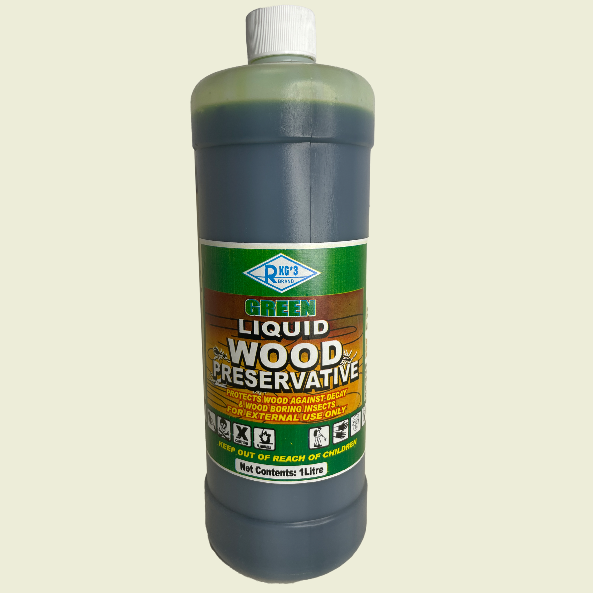 Rkg3 Green Liquid Wood Preservative 1L • Samaroo's Materials & General LTD