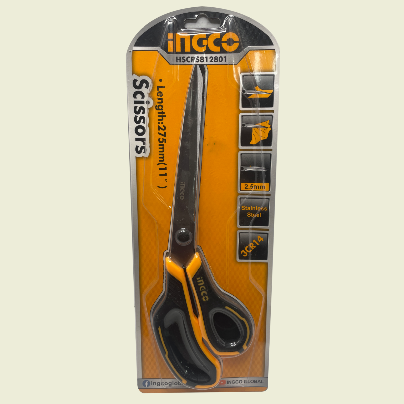 Ingco 11″ Scissors • Samaroo's Materials & General LTD