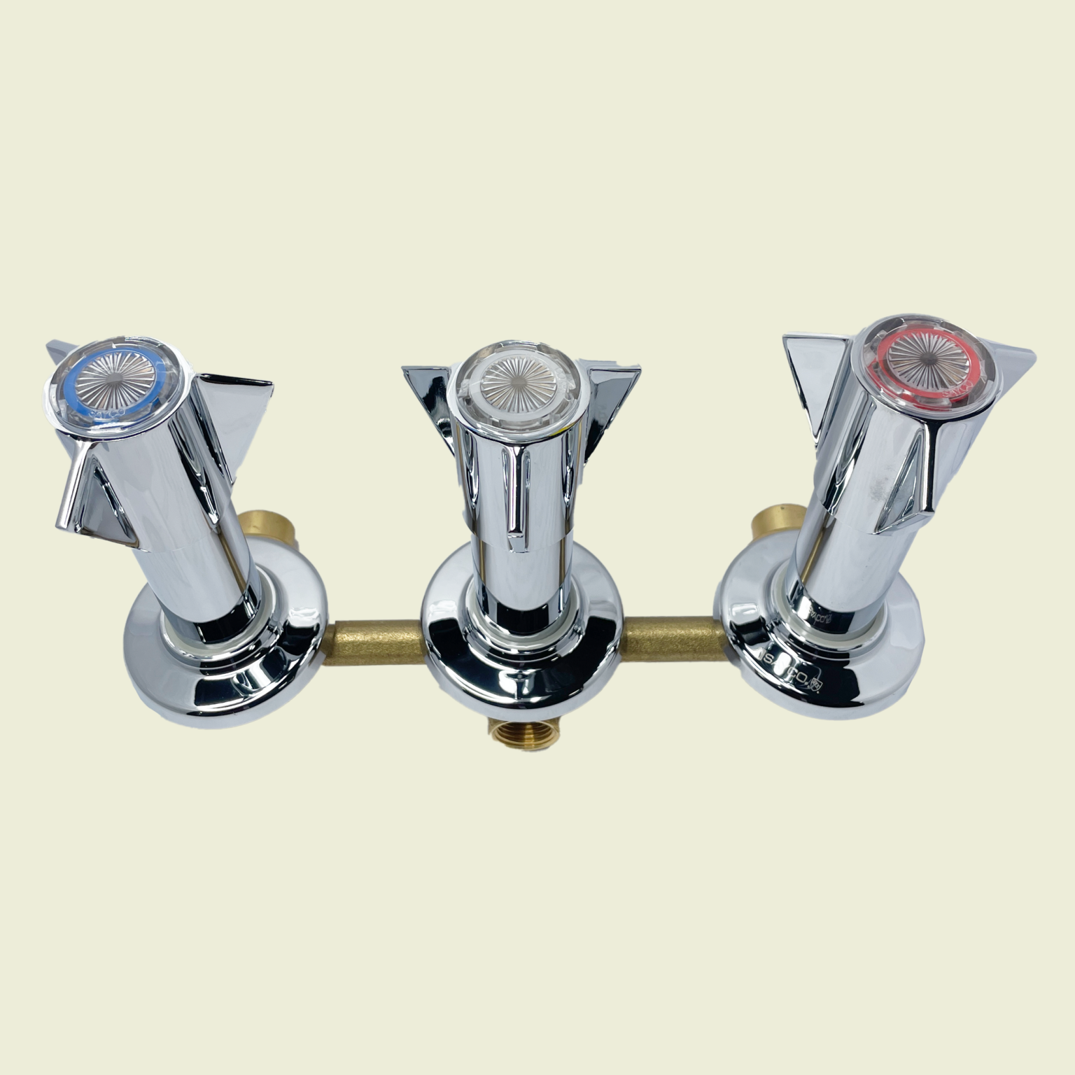 Sayco 3 Handle Shower & Tub Complete Set • Samaroo's Materials ...