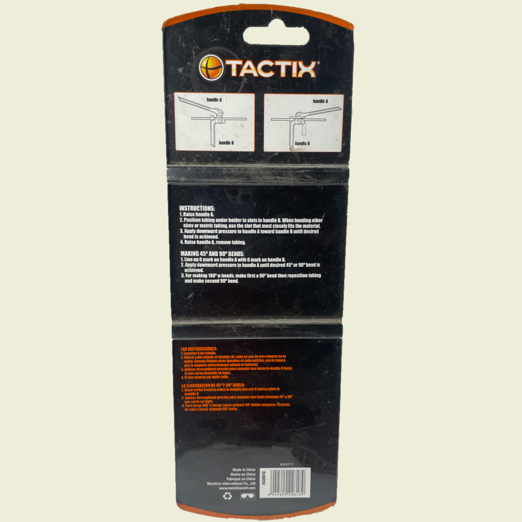 Tactix 3 in 1 Heavy Duty Pipe Bender • Samaroo's Materials & General LTD