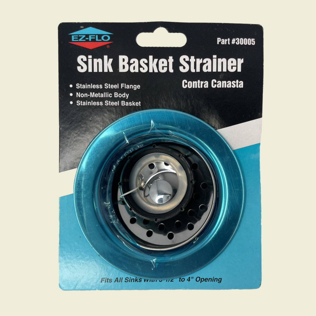 Ez-Flo Sink Basket Waste • Samaroo's Materials & General LTD