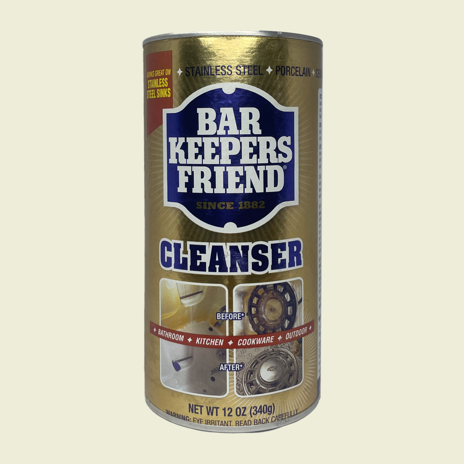 Bar Keepers Friend Cleanser 12oz • Samaroo's Materials & General LTD