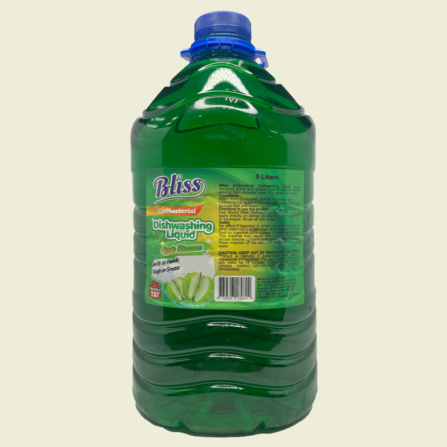 Bliss Antibacterial Dishwashing Liquid 5L • Samaroo's Materials ...