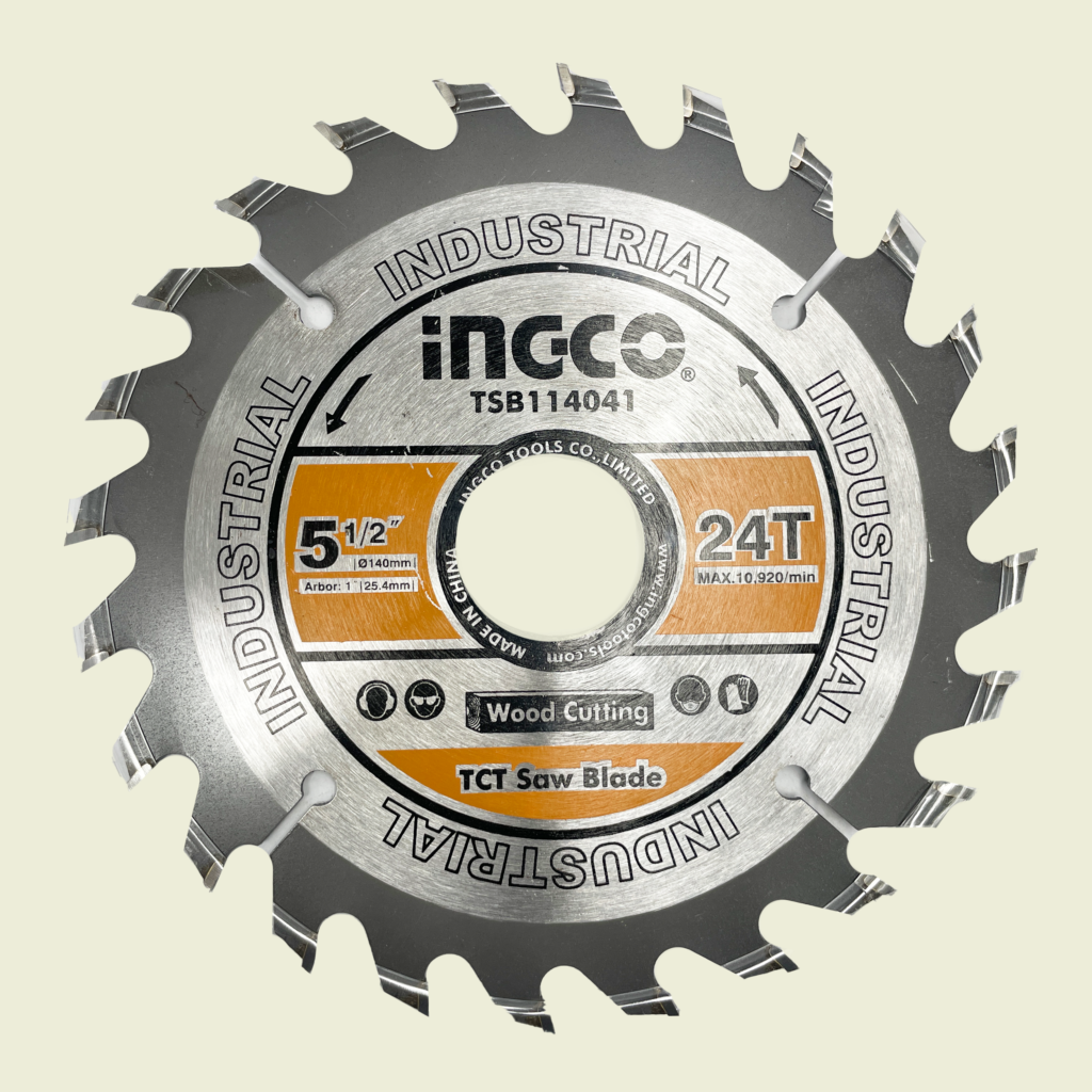 Ingco 5 ½” Saw Blade 24T • Samaroo's Materials & General LTD