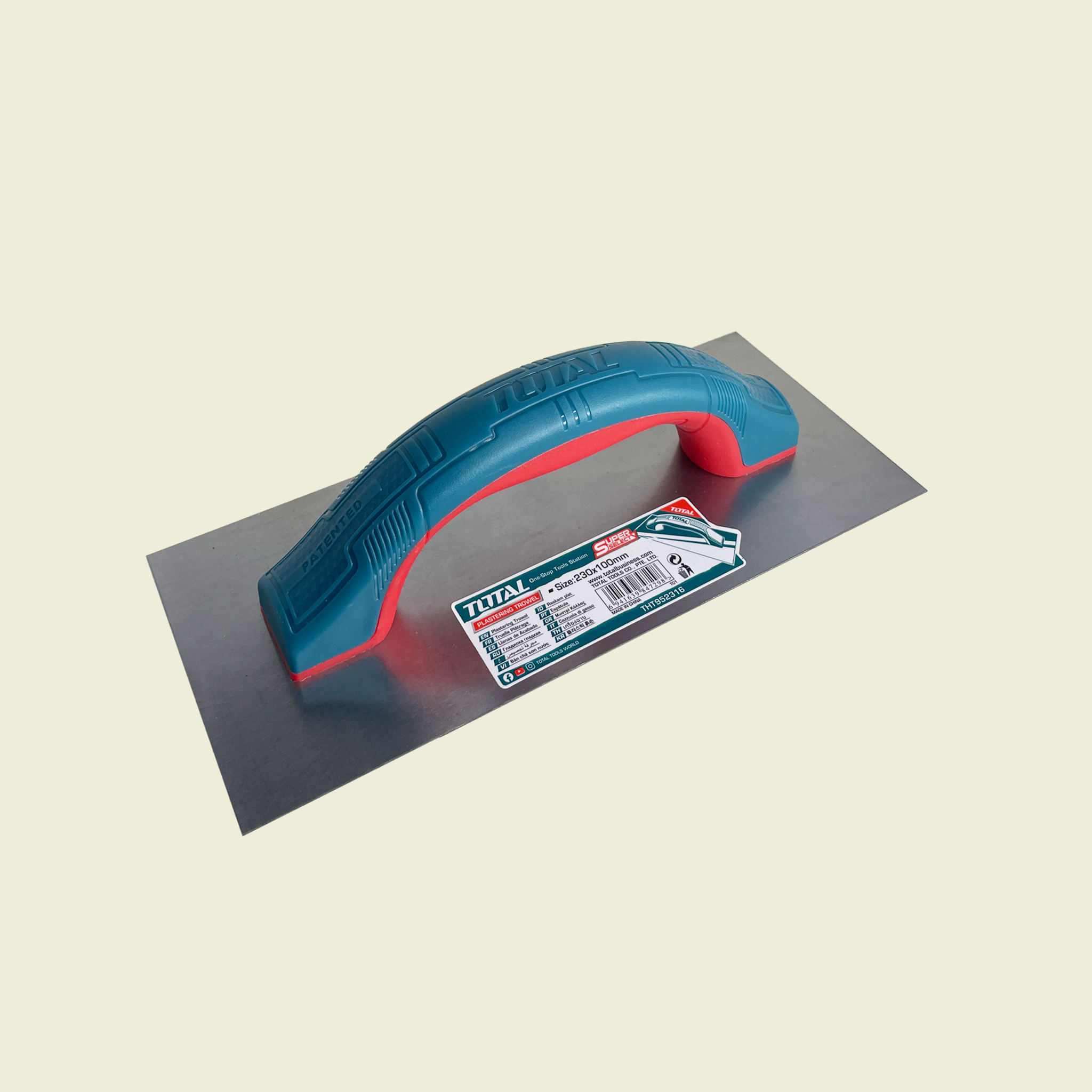Total Plastering Trowel 230mmx100mm • Samaroo's Materials & General LTD