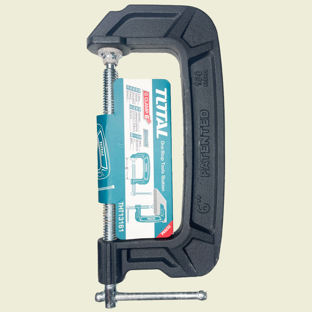Total 6″ Industrial G-Clamp • Samaroo's Materials & General LTD