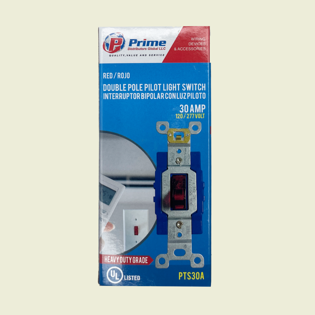 Prime 30A Lighted Toggle Switch • Samaroo's Materials & General LTD