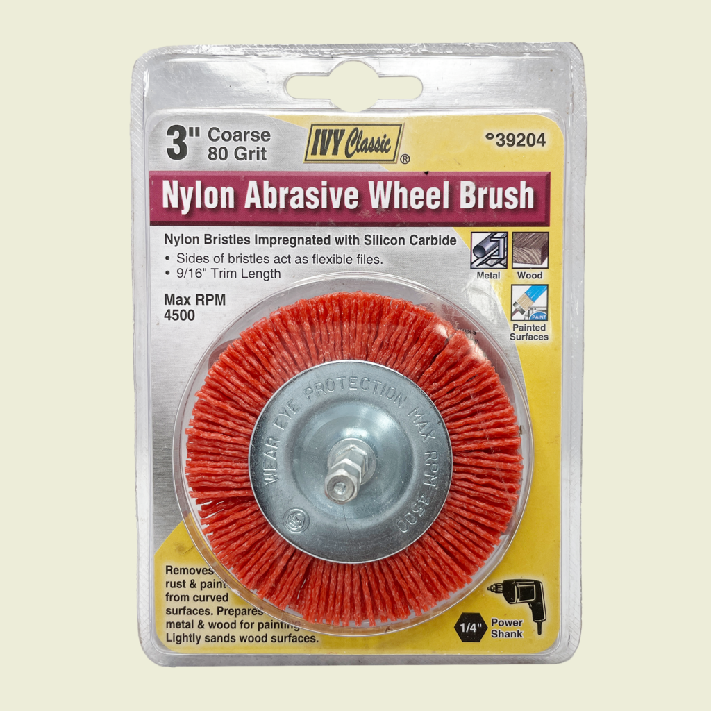 IVY Classic Nylon Abrasive Wheel Brush • Samaroo's Materials & General LTD