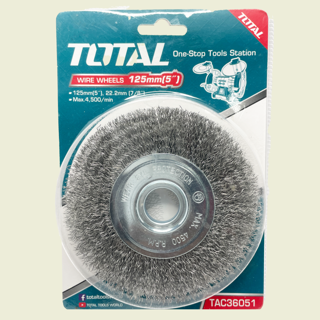 Total 5″ Wire Wheel • Samaroo's Materials & General LTD