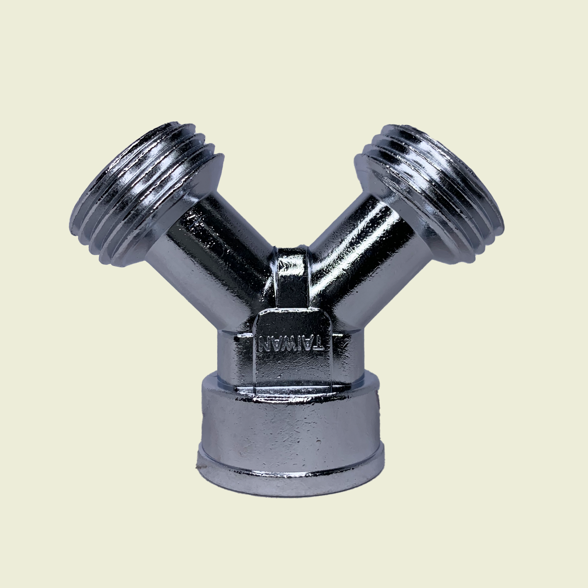 Metal Y-Connector Hose Splitter • Samaroo's Materials & General LTD